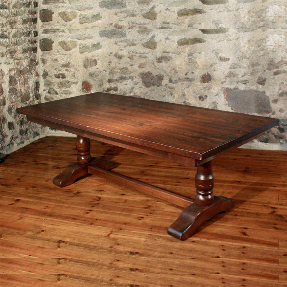 French Country Trestle Dining Table with Extensions | French Country ...